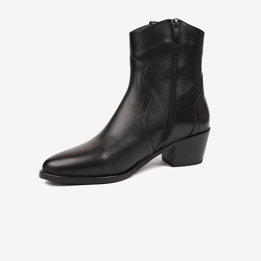 Greyder Women's High Heel Formal Boots in Black – Rodeo In